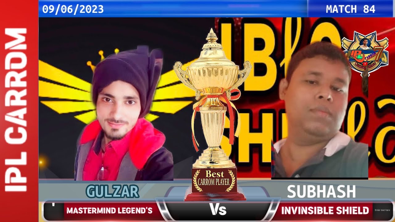 MASTERMIND LEGEND’S vs INVINSIBLE SHIELD ( Gulzar vs Subhash) IPL ...