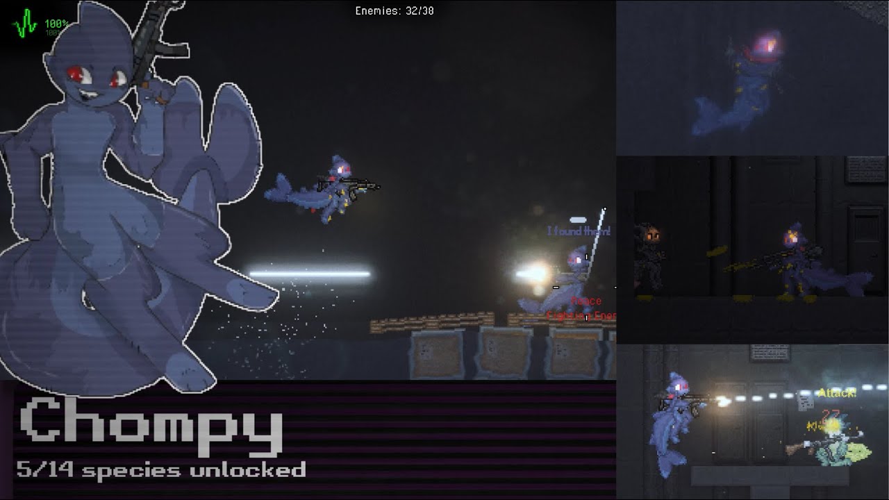 Gunsaw demo - Deep & Slippery (Shark like Species?) - YouTube