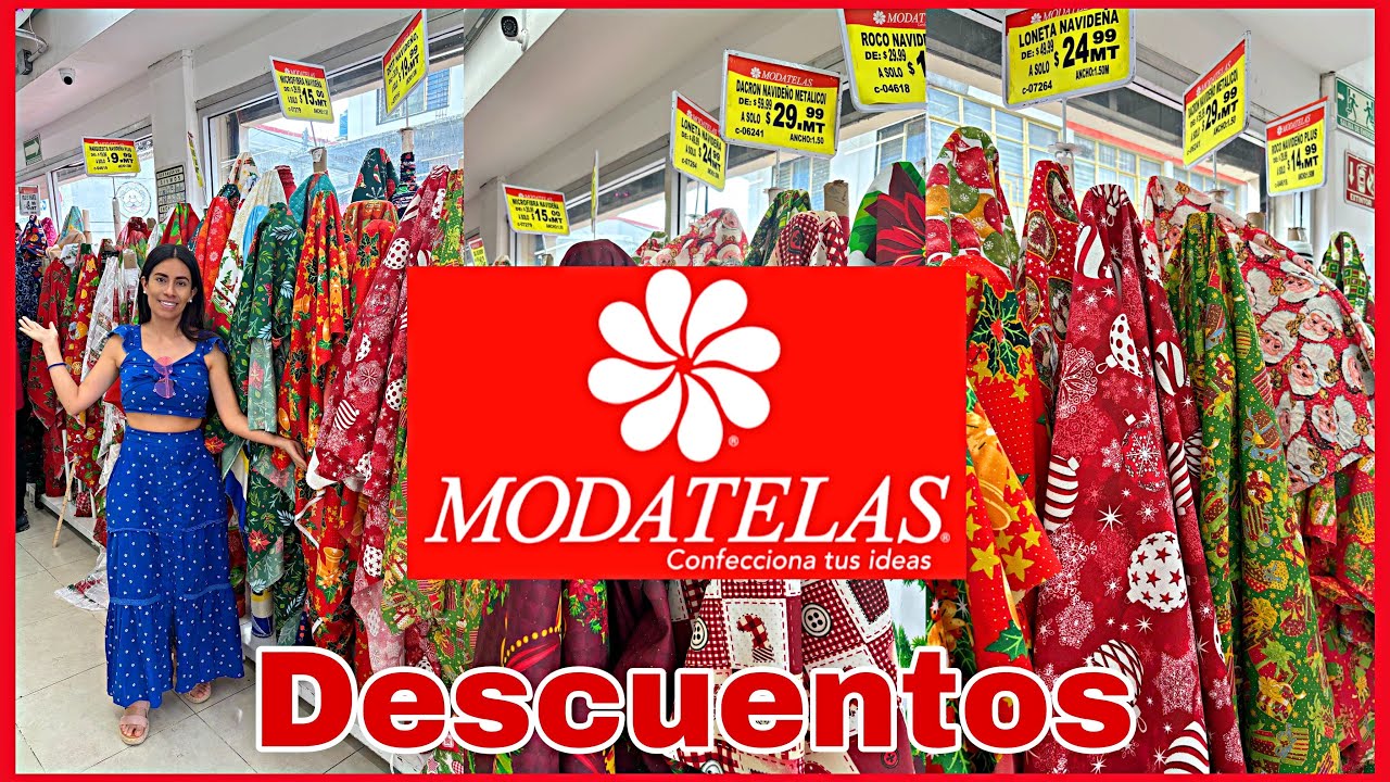 RECORRIDO NAVIDEÑO, TE MUESTRO TODAS LAS TELAS CON ESTAMPADOS NAVIDEÑOS ...