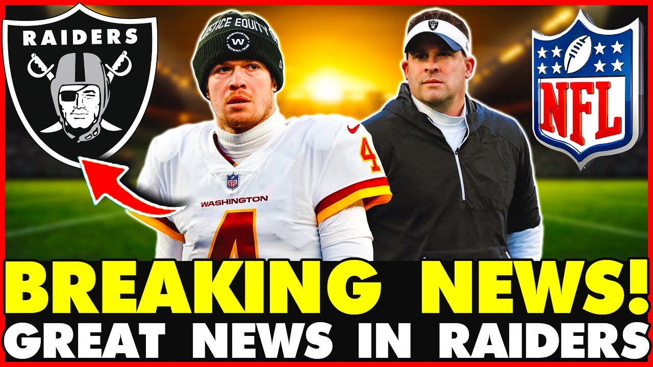 🔥JUST HAPPENED! GREAT DEAL! LAS VEGAS RAIDERS NEWS! LAS VEGAS RAIDERS ...