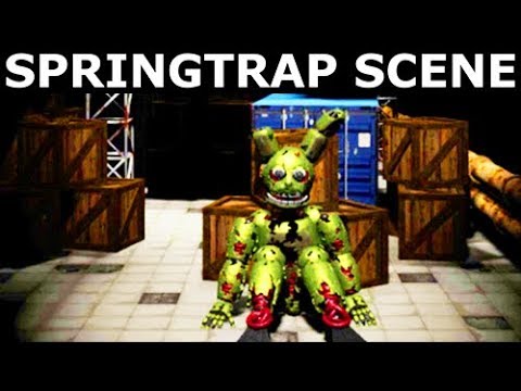 JOLLY 3: Chapter 2 - Springtrap Animatronic Scene (FNAF Horror Game ...