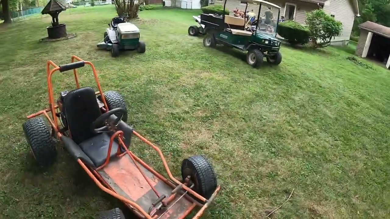 Clark Bobcat Go-kart - YouTube