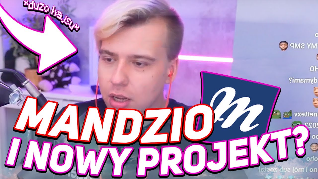 MANDZIO opowiada O SWOIM NOWYM PROJEKCIE? #shorts - YouTube