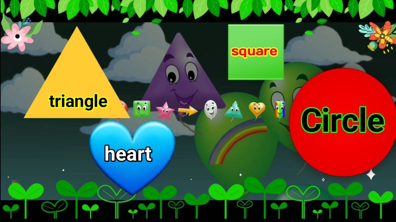 best learning videos for toddlers shapes counting alphabet|Shape videos ...