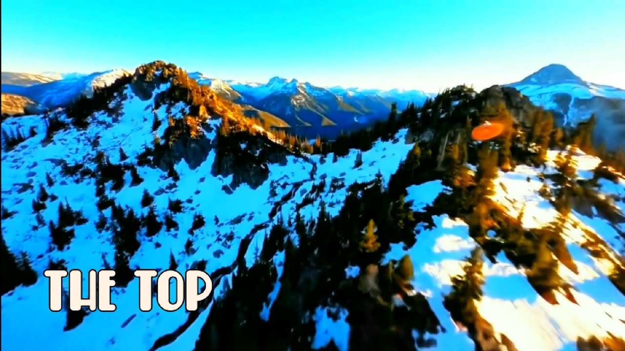 Majestic Mountains in Cinematic Snow - YouTube