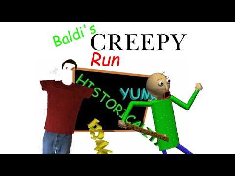 Baldi Creepy Run (Scooby-Doo Creepy Run Meme)