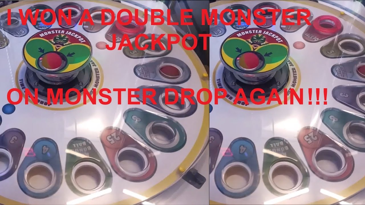 DOUBLE MONSTER JACKPOT ON MONSTER DROP 33!!! - YouTube