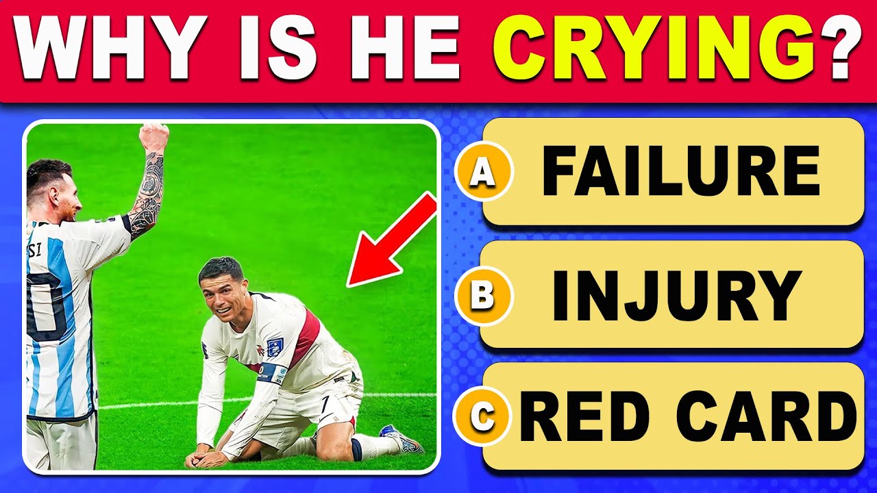 GUESS SAD MOMENTS 🤢, INJURY,CLUB AND SONG OF FOOTBALL PLAYER RONALDO ...