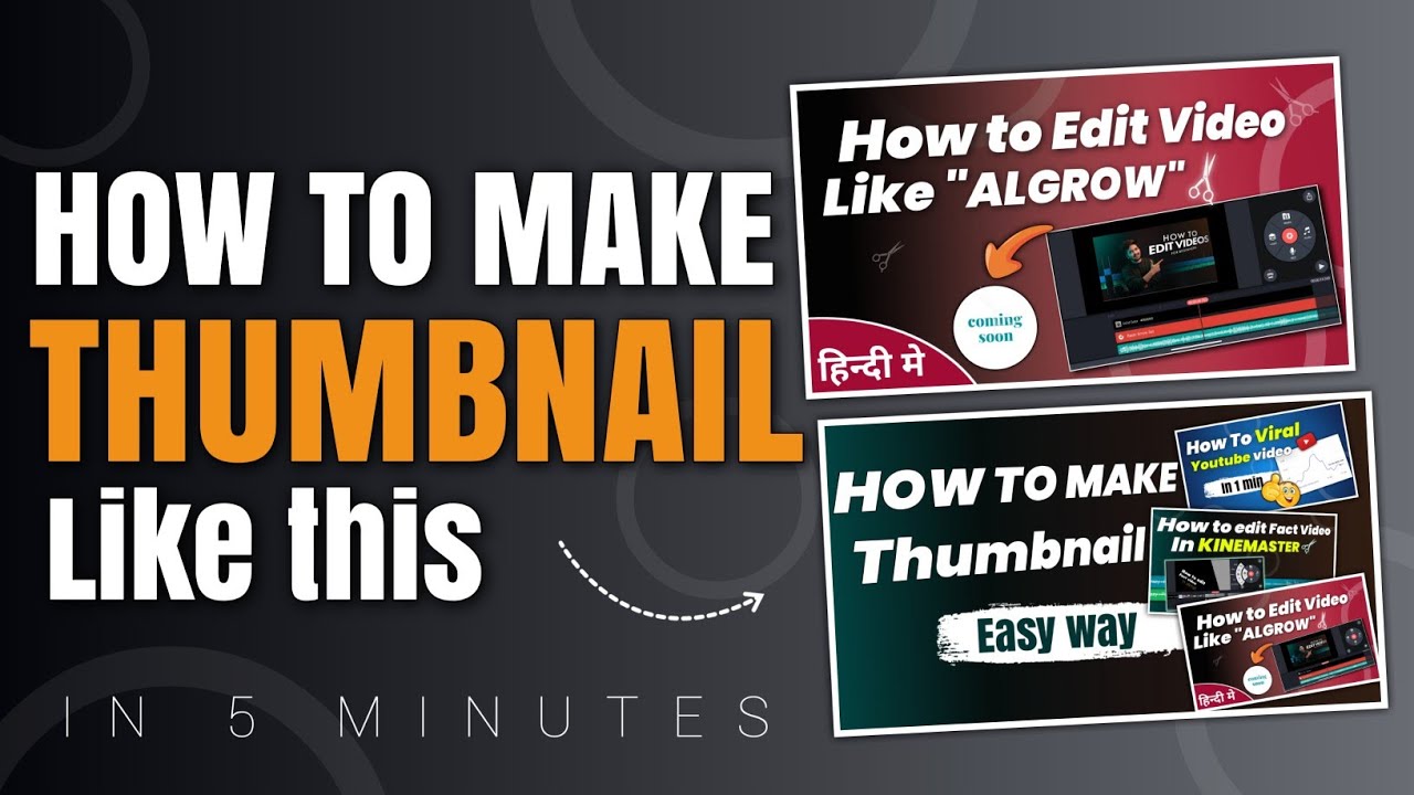 Make Attractive & Professional Thumbnails on Your phone 🔥 - YouTube
