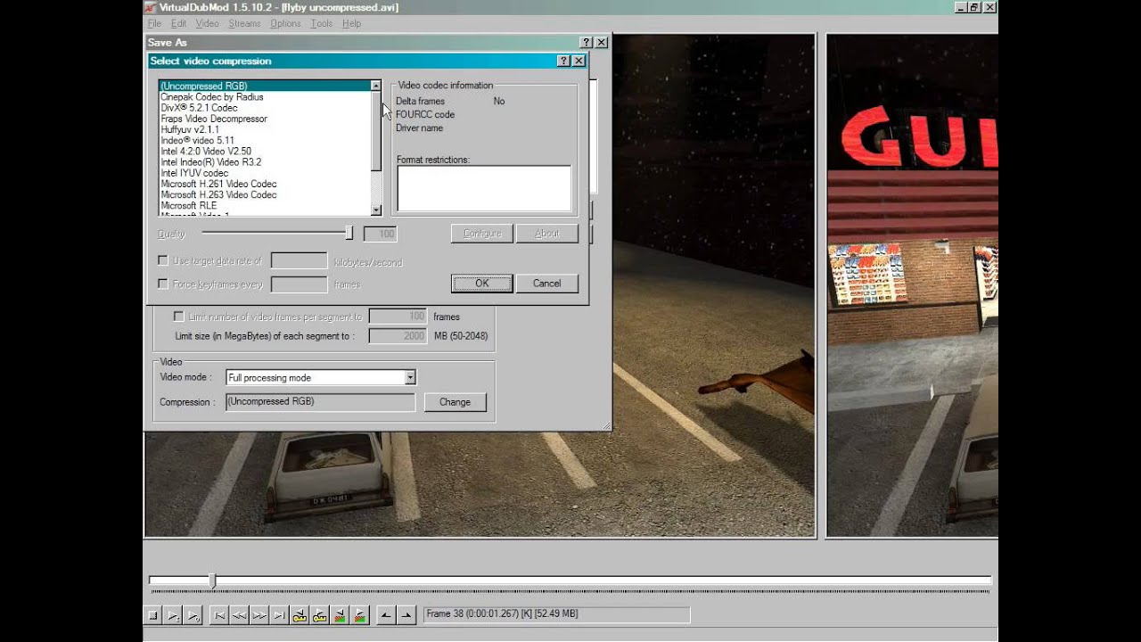 066 - Huffyuv Setup - Source Machinima Cinematography - YouTube