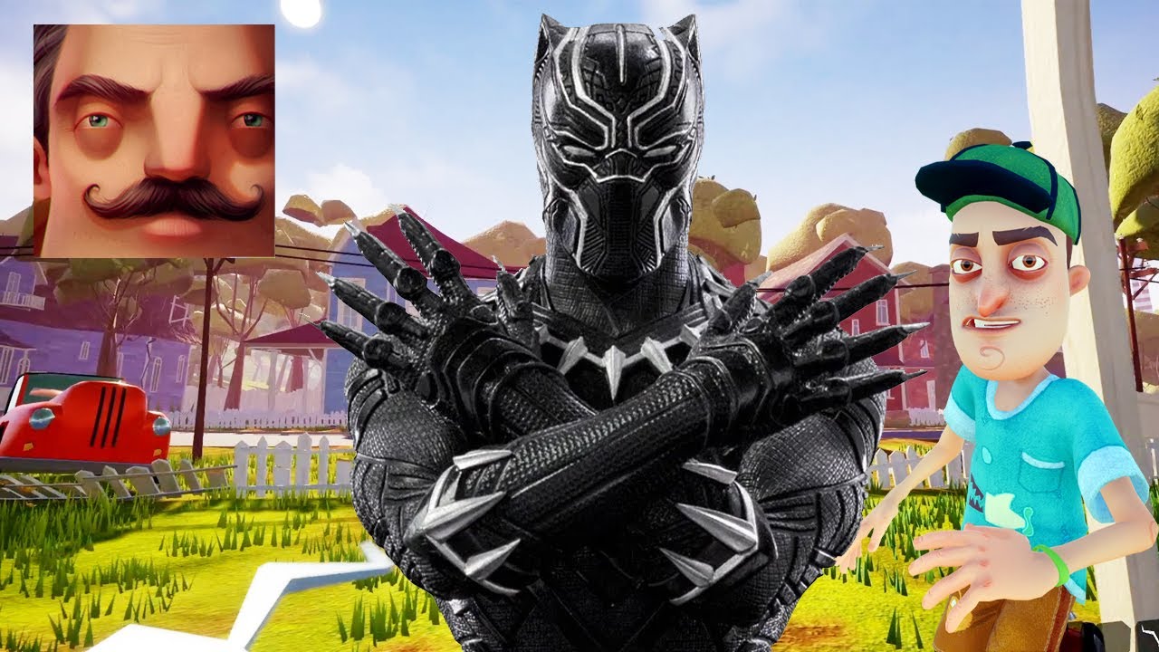 Hello Neighbor - My New Neighbor Big Black Panther History Gameplay ...