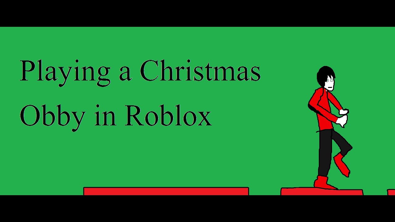 Playing Christmas Obby in Roblox - YouTube