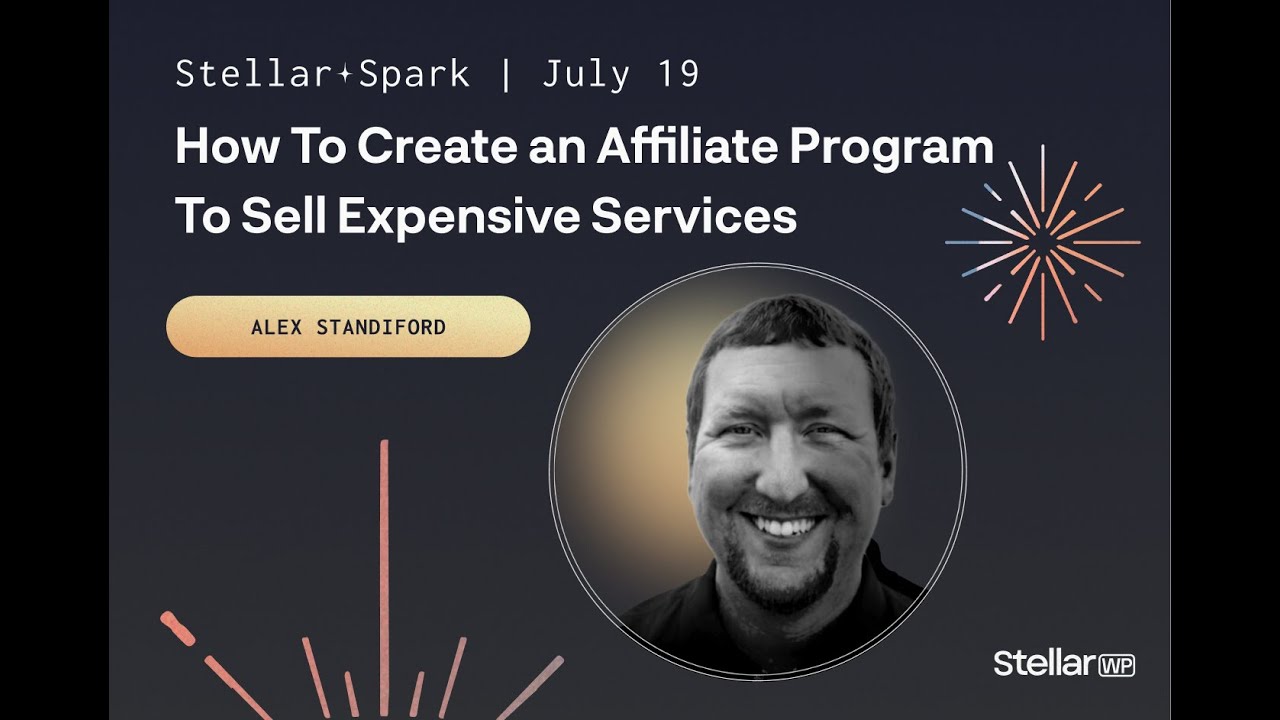How to Create an Affiliate Program to Sell Expensive Services with Alex ...