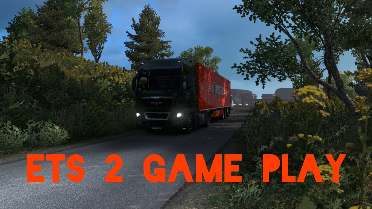 Ets 2\game play at forest\ impossible - YouTube