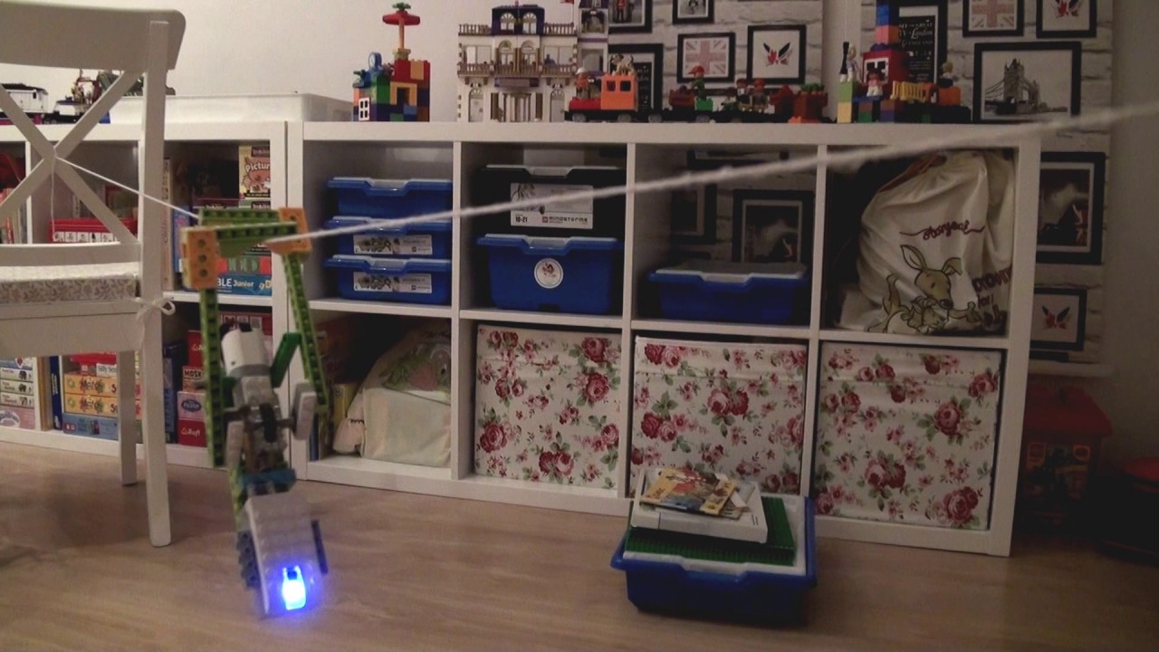 Lego Education WeDo 2.0 - "Monkey climbing" building idea - YouTube