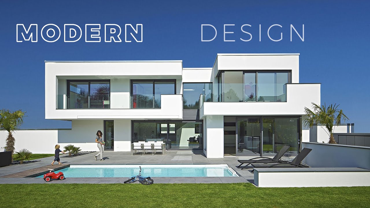 Modern Simple House Designs The cube Villa Belice - YouTube