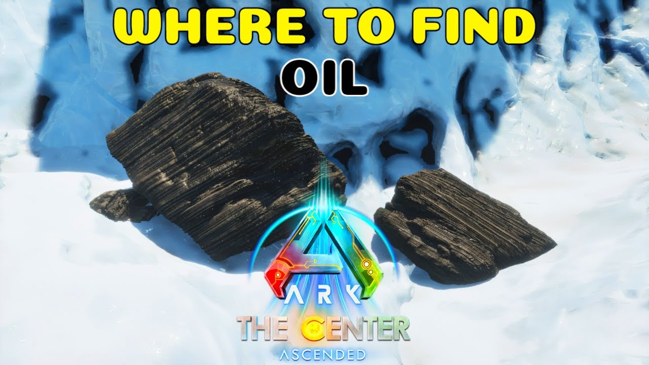 Where to find Oil The Center | Ark Survival Ascended - YouTube