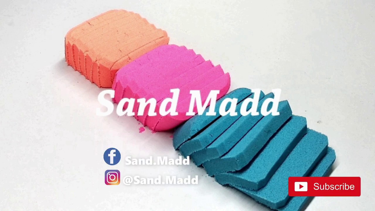 Very Satisfying and Relaxing Kinetic Sand ASMR - San Madd - YouTube