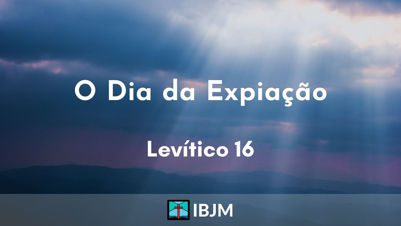 Levítico 16 | O Dia da Expiação - Alex Daher (16/04/2023) - YouTube
