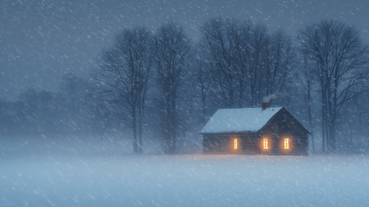 Blizzard Winds at Night - Soothing Winter Storm Sounds to Help You ...