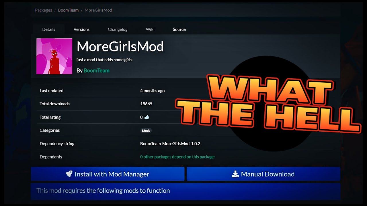 MoreGirlsMod TABS Mod Review - YouTube