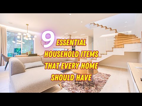 9 Essential household items that every home should have | JOT DOWN # ...
