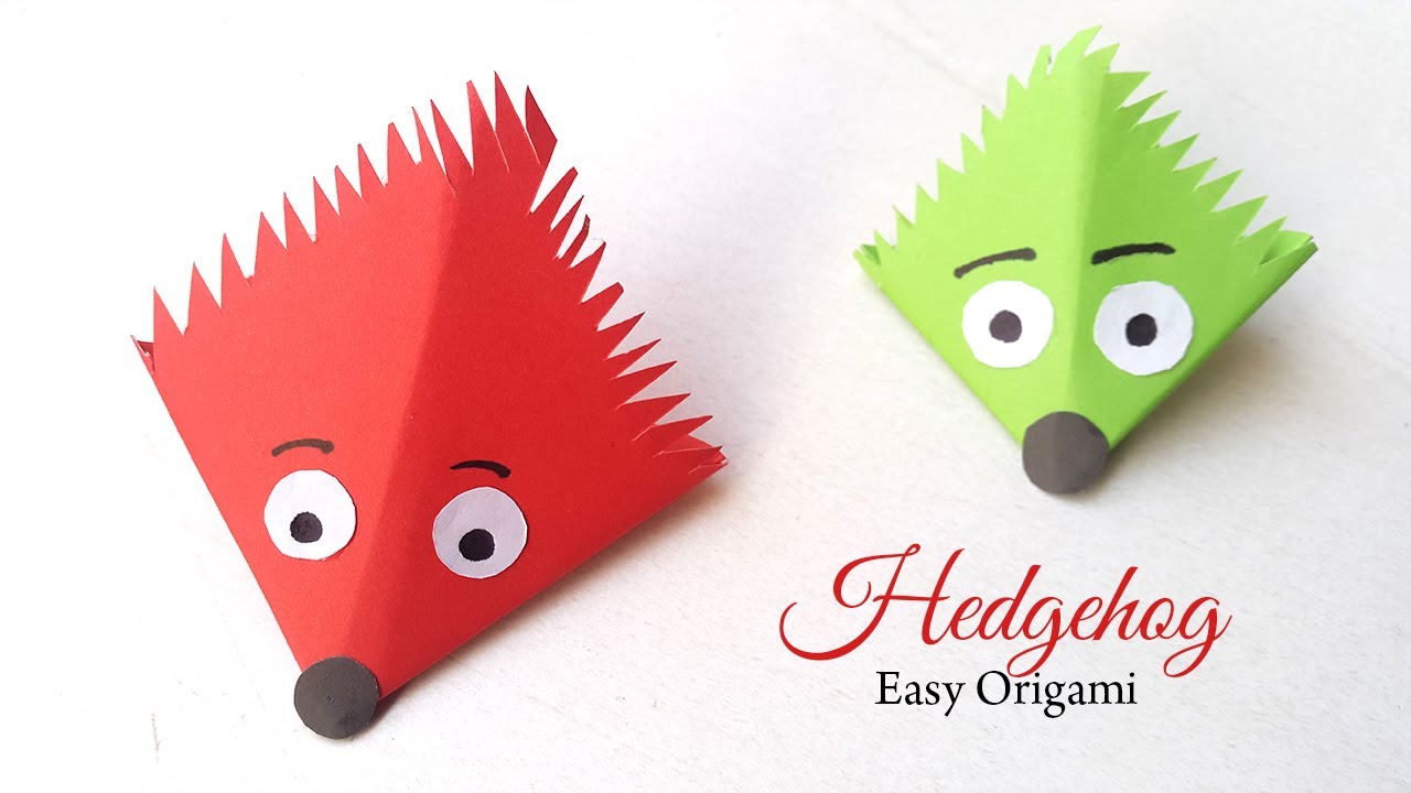Origami Easy Hedgehog: A Step-by-Step Guide for Beginners – easy origami tutorial