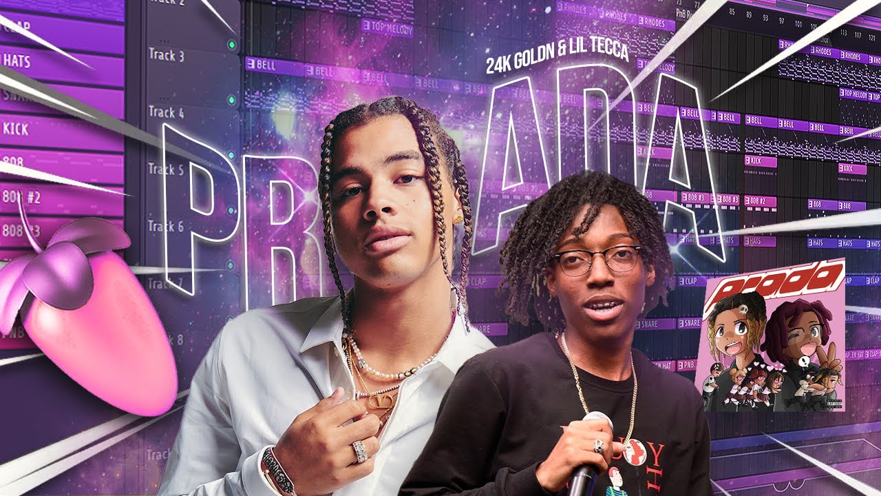 24kGoldn - Prada ft. Lil Tecca *100% ACCURATE REMAKE* prod. Divinity ...