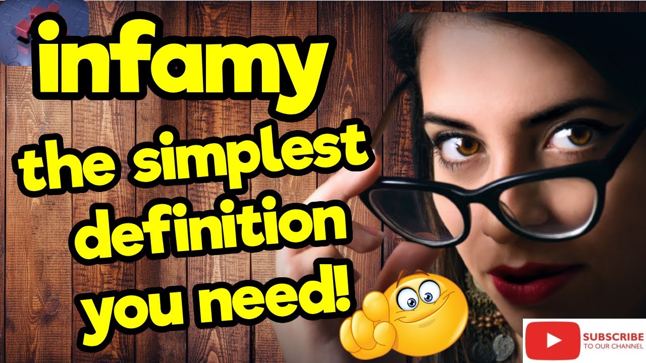 The simplest definition YOU need!! ''INFAMY'' #tellsvidetionary™ - YouTube