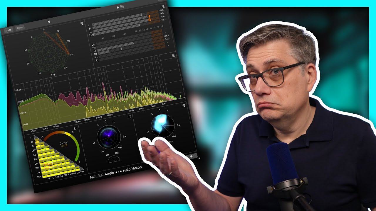 First impressions: Nugen Halo Vision immersive audio visualizer - YouTube