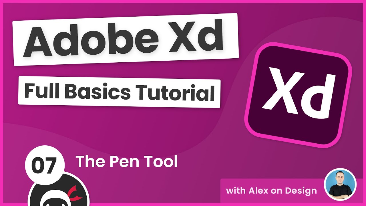 Adobe Xd Basics Tutorial #7 - Pen Tool - YouTube