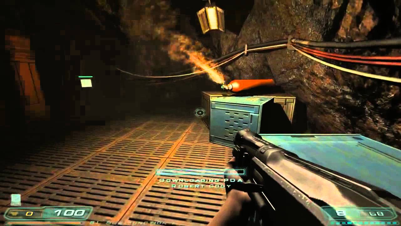 Doom 3 - Co-Op Play-through (Part 5) - 4 / 5 - YouTube