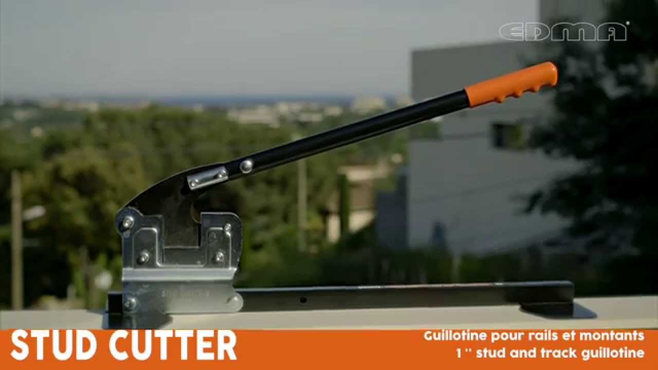 161555 EDMA Studcutter 1280x720 - YouTube