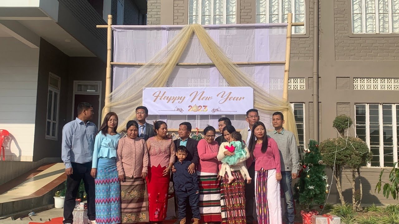 New Year 01/01/2023 Celebration At Paite Veng||New Year Feast||Imphal ...