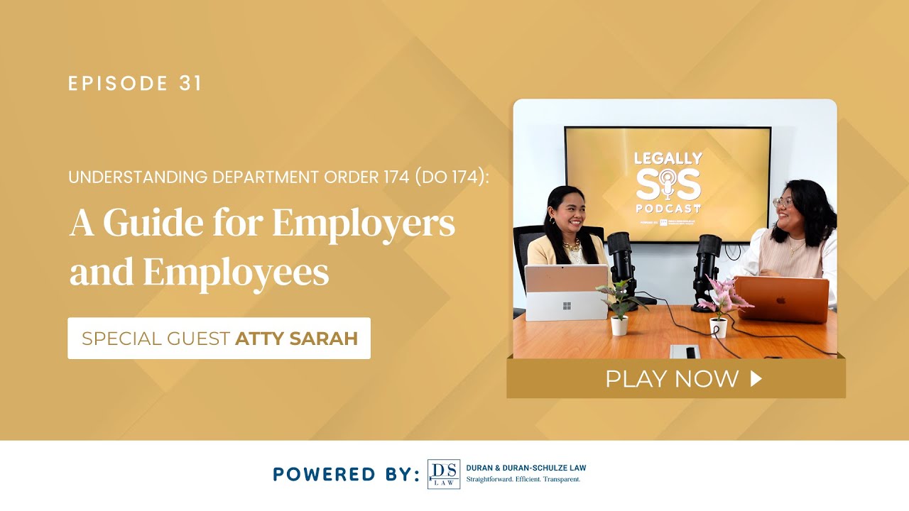 Episode 31: Understanding Department Order 174 (DO 174): A Guide for ...