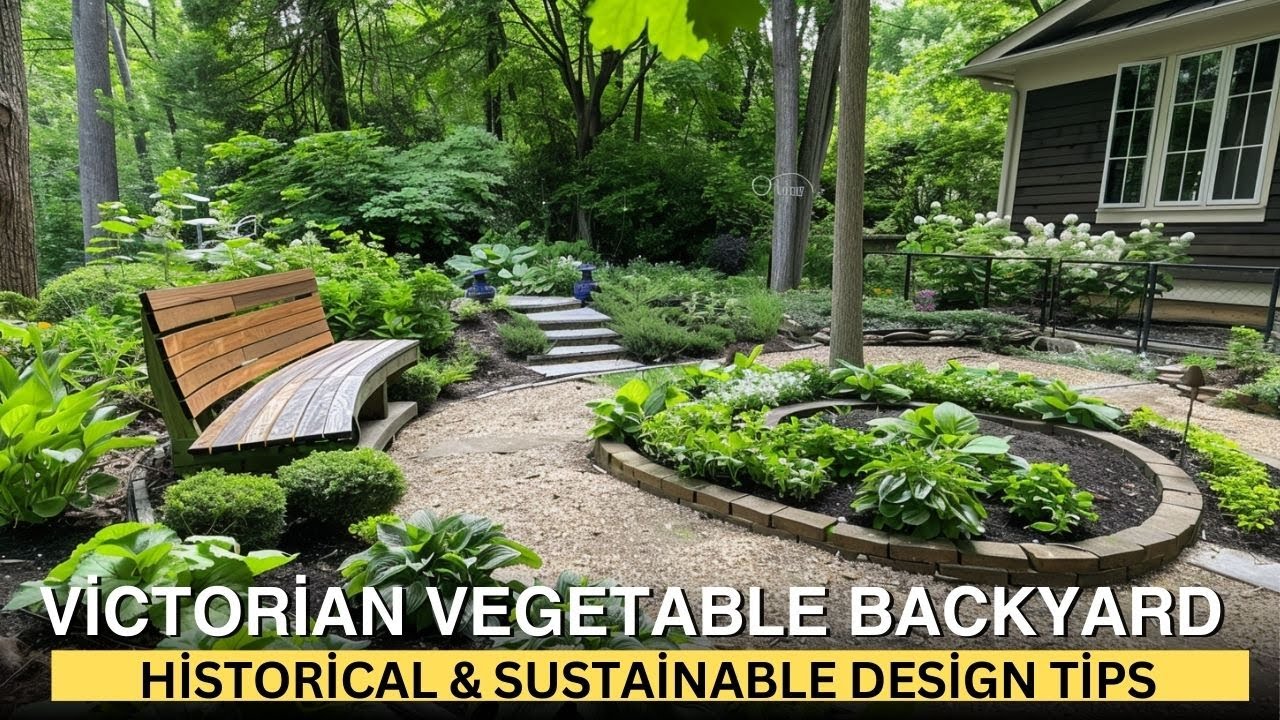 A Tour of Victorian Vegetable Backyard Gardens Historical & Sustainable ...