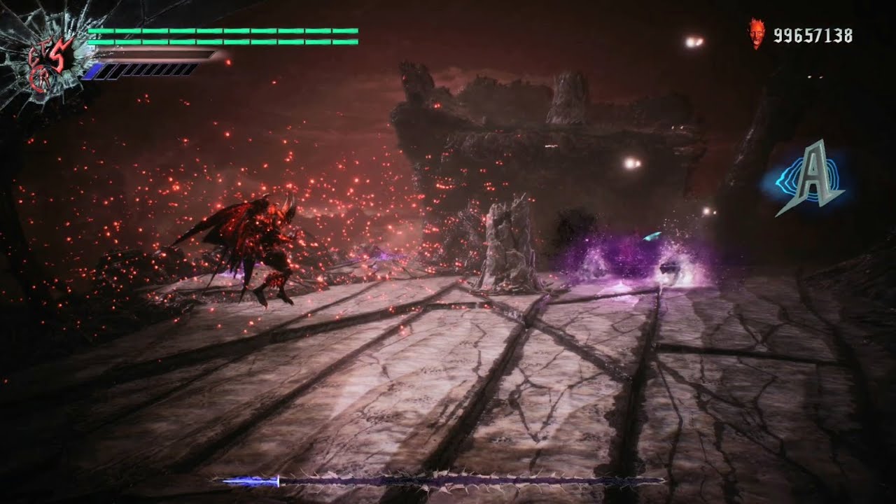 Devil May Cry 5 - Nightmare Boss Battle (Dante Must Die) (No damage ...