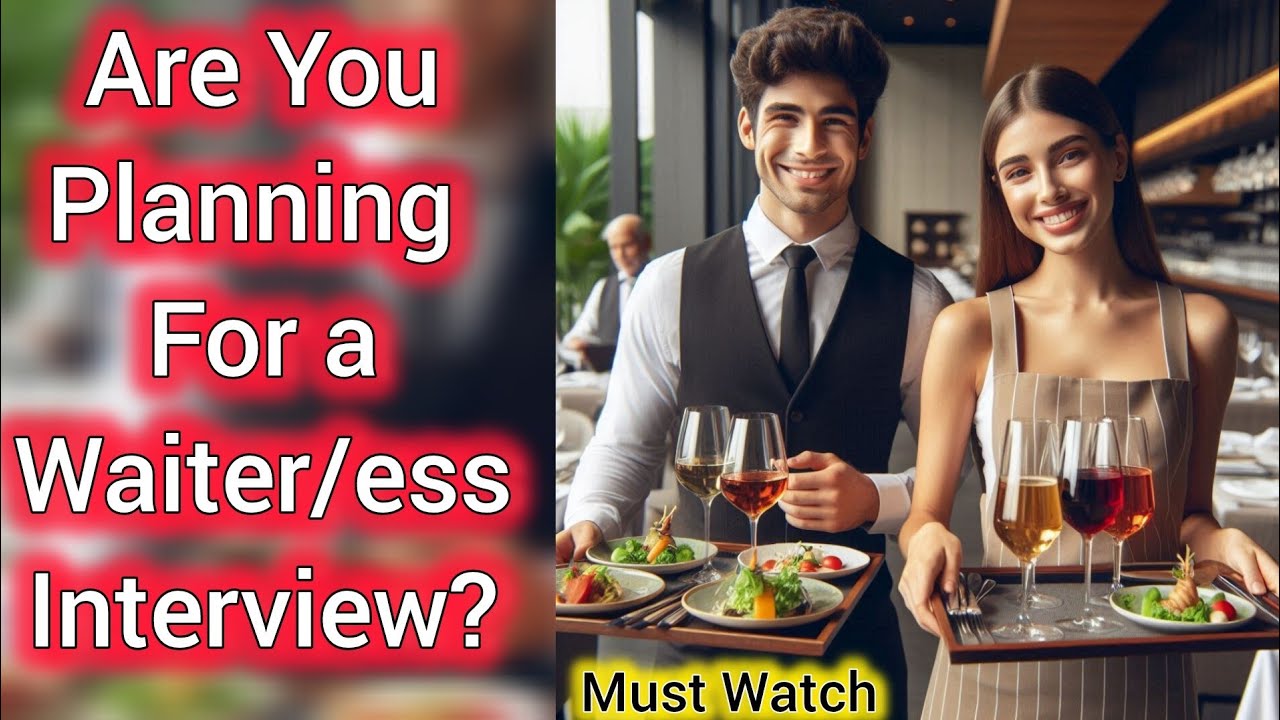 Top Waiter Interview Questions and Answers | Ace Your Next Job ...