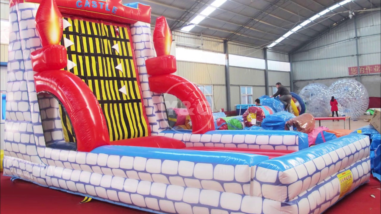 Best amazing inflatable games-Velcro Wall | Y&G inflatable - YouTube