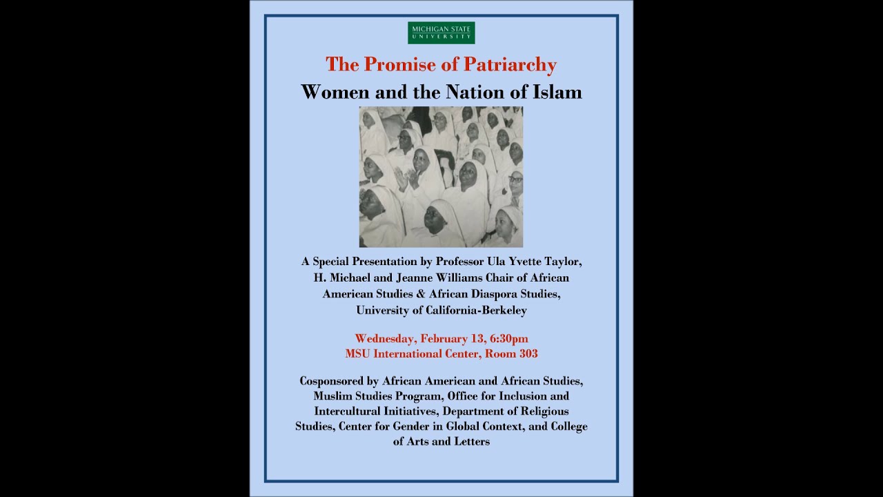 Ula Taylor Women and the Nation of Islam - YouTube