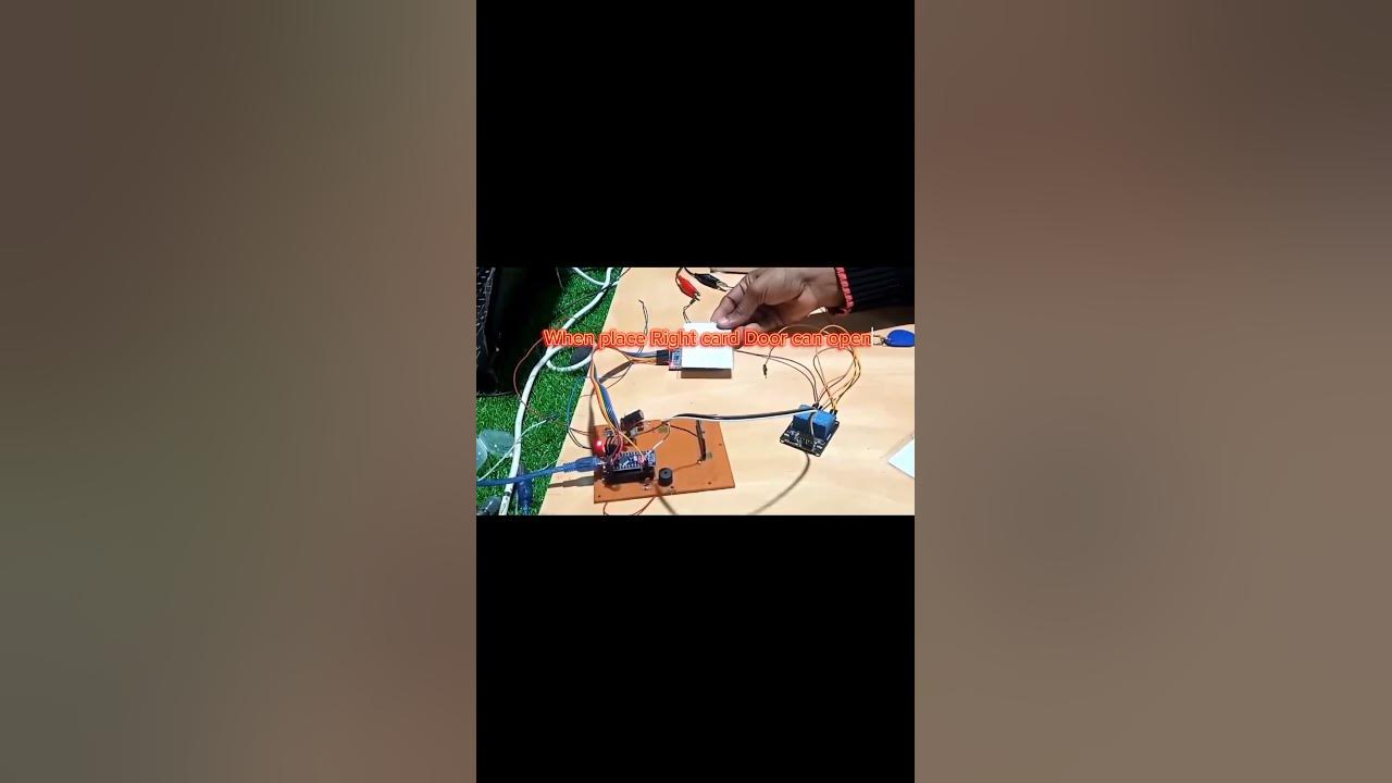 Rfid Base Door Lock System Using Arduino Arduino Projects Arduino Arduinoideas