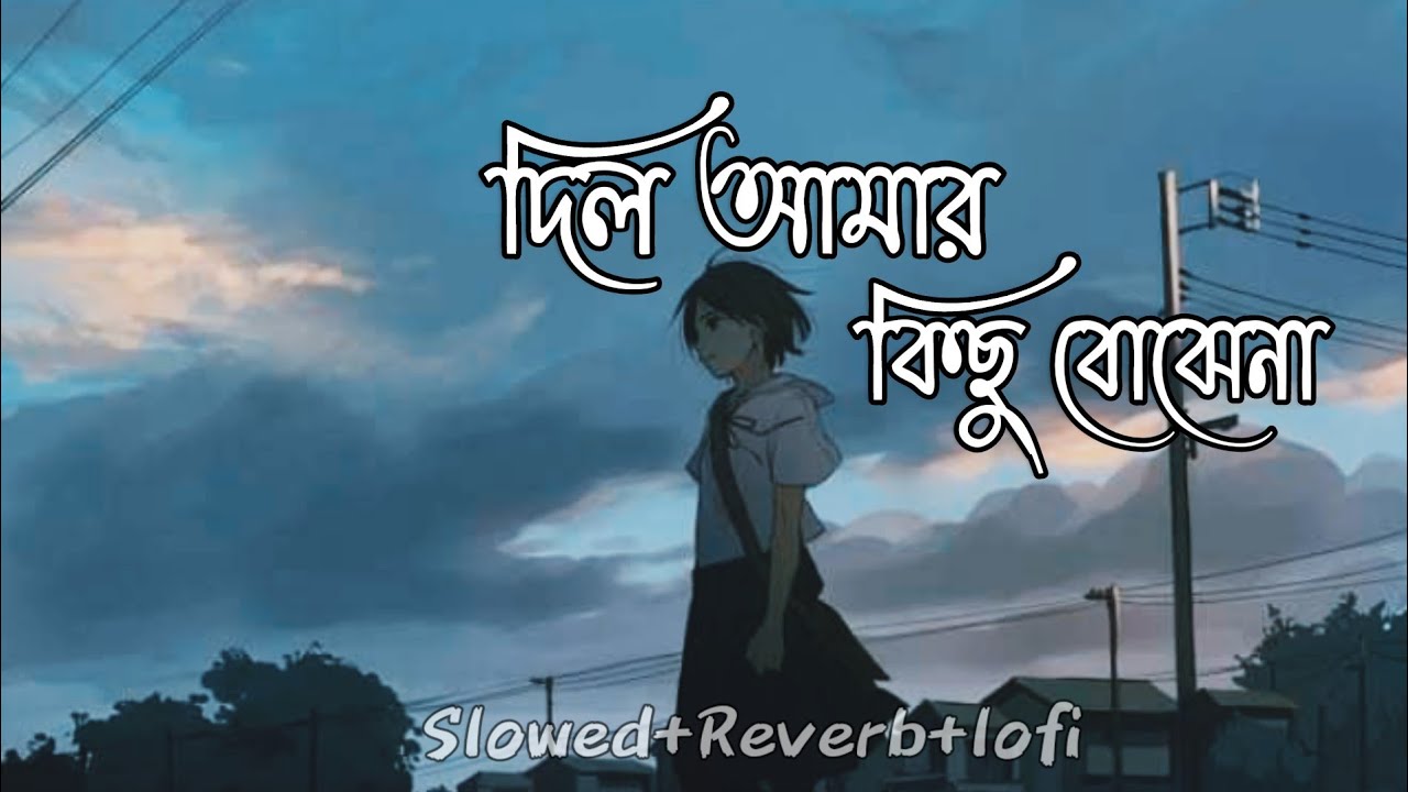 Dil amer kichu bojhena | Slowed+ Reverb+lofi | Tanjib Sarowar | Bangla ...