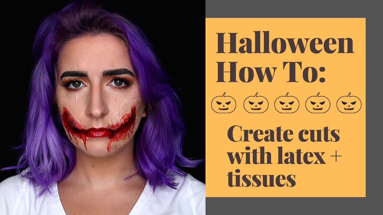 HOW TO CREATE A SFX OPEN CUT WITH LATEX | Kirby Rose - YouTube