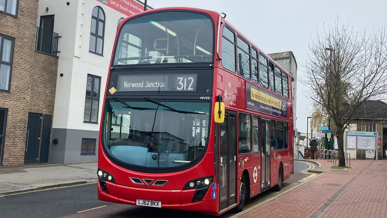 TFL 312 諾伍德交界處 ️ 南克羅伊登巴士車庫 🚌LJ62 BKX/HV52 - YouTube
