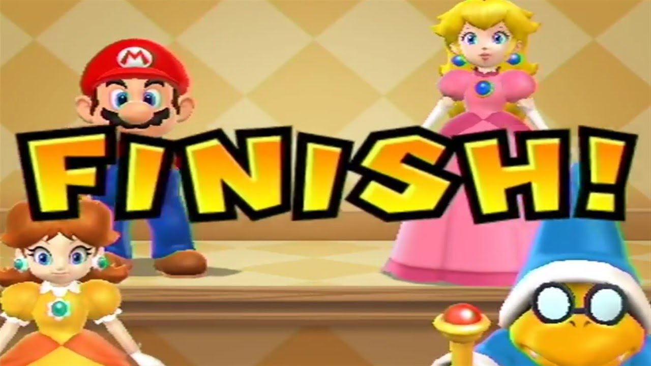 Mario Party 9 Step It Up #203 (Mario Peach Daisy Magikoopa) - YouTube