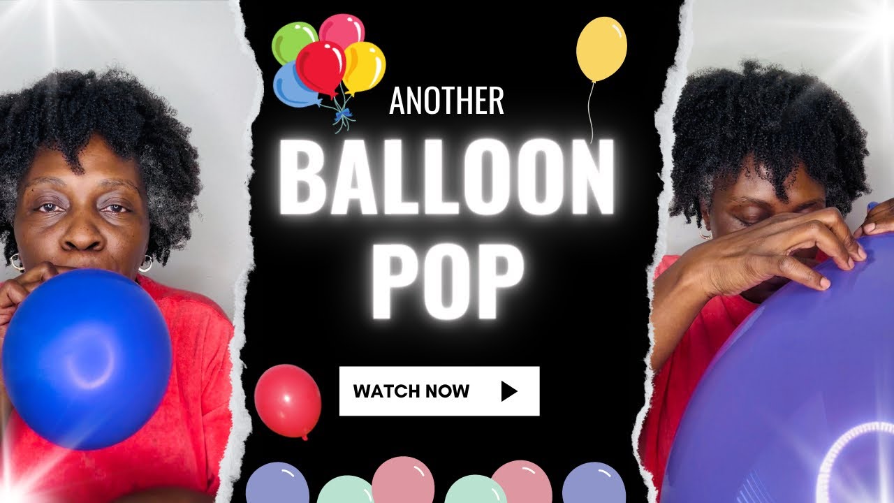 Purple Balloon Pop 🫣 - YouTube