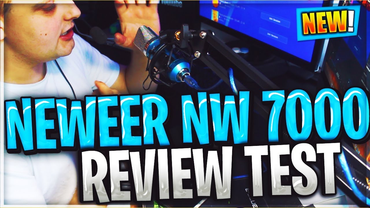 NEEWER NW 7000 USB MICROPHONE UNBOXING SETUP & REVIEW - YouTube