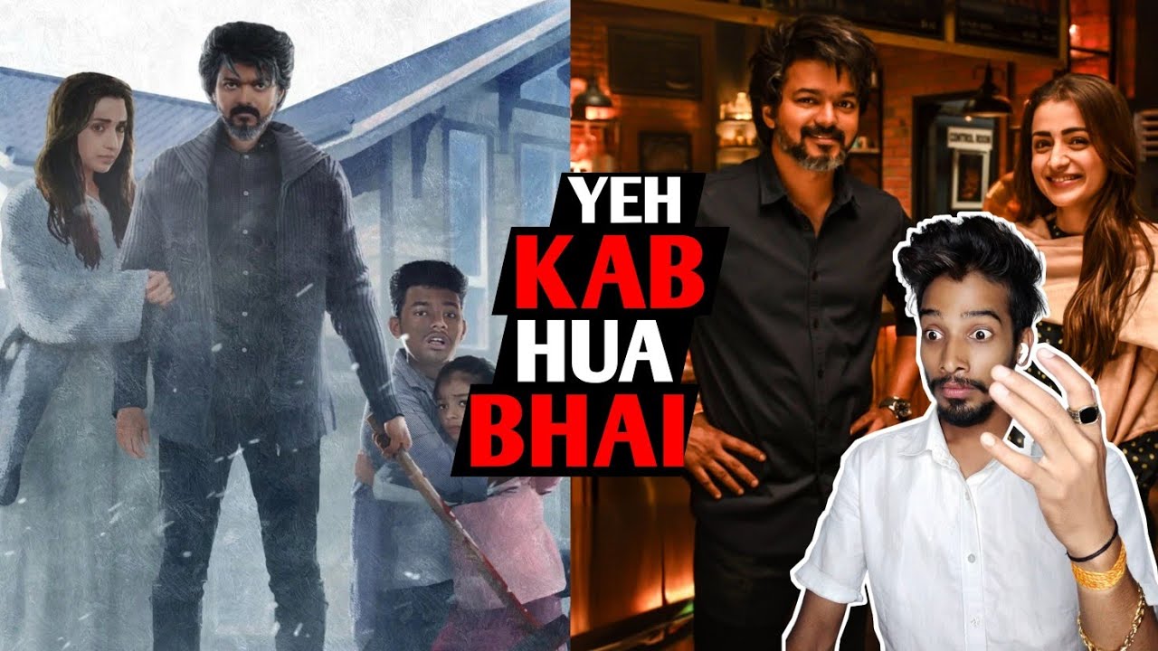 Leo Trisha Krishnan Dubbing Update | Leo Trisha Character Update | Leo ...