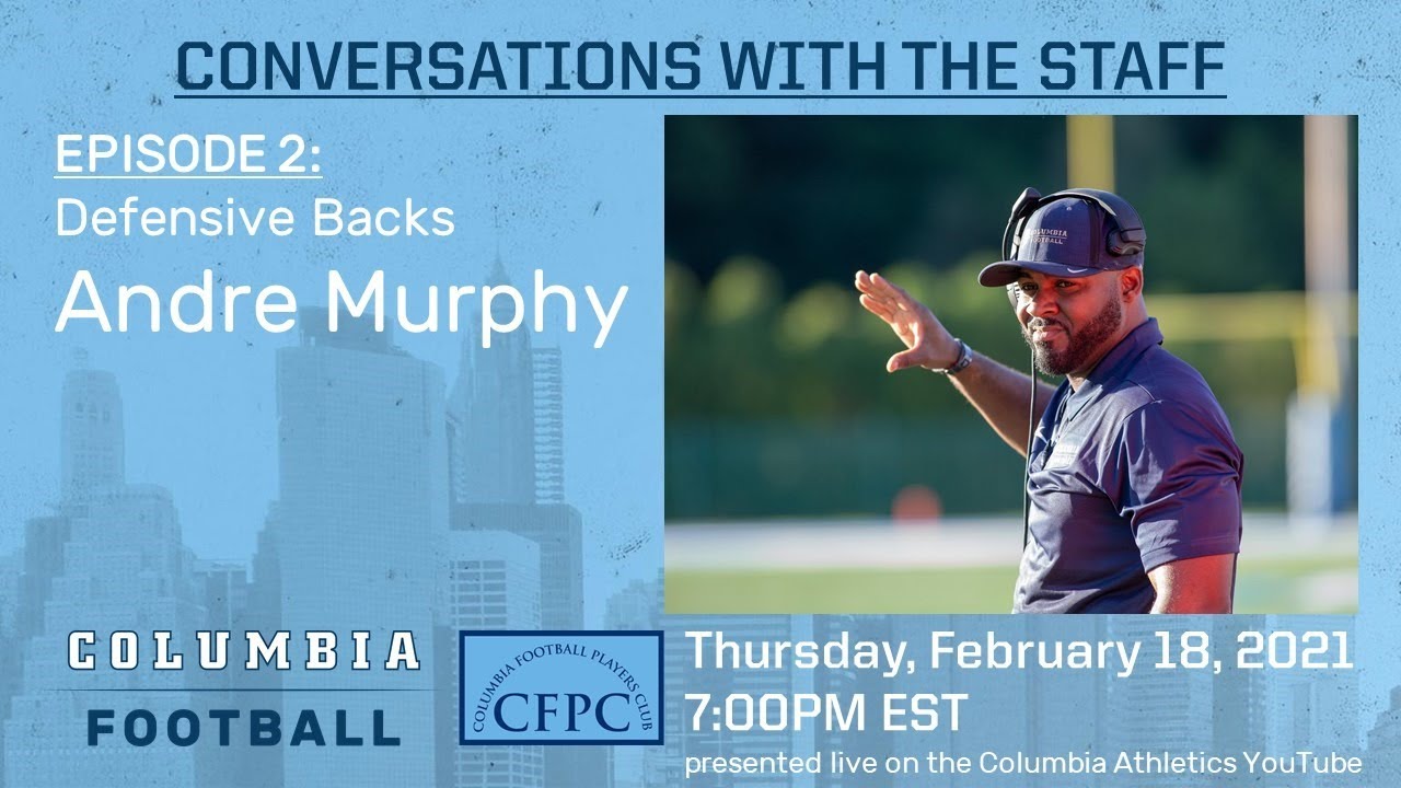 Football Conversation With The Coaches - Andrae Murphy - YouTube