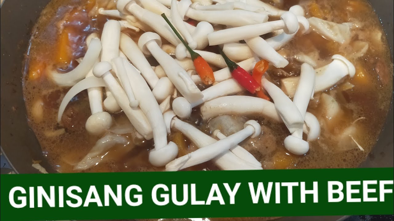 Ginisang Gulay with Beef - YouTube